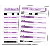 Printables - Target Performance Sheets - Fellowes®