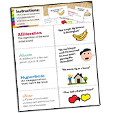 Printables - Figurative Language Flash Cards - Fellowes®