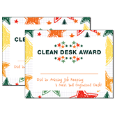 Printables - Clean Desk Award - Fellowes®
